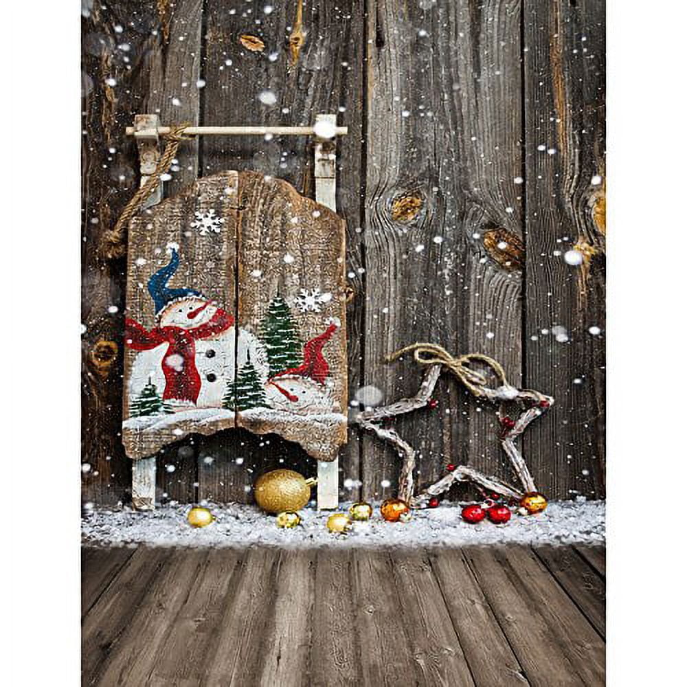 ABPHOTO Polyester 5x7ft Christmas Xmas Star Childern Photography Studio ...