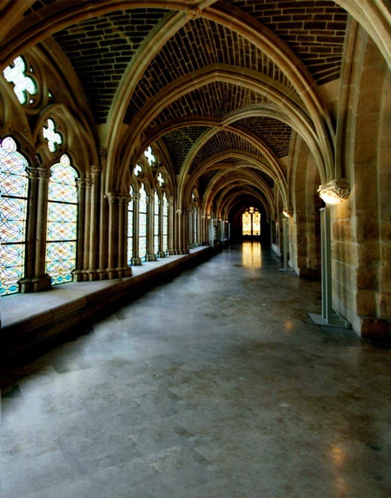 ABPHOTO Polyester 5x7ft Classic Corridor Photography Backdrops Photo ...