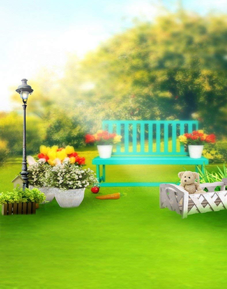 ABPHOTO Polyester 5x7ft Cloth Outdoor Kids Baby Portrait Picuture ...