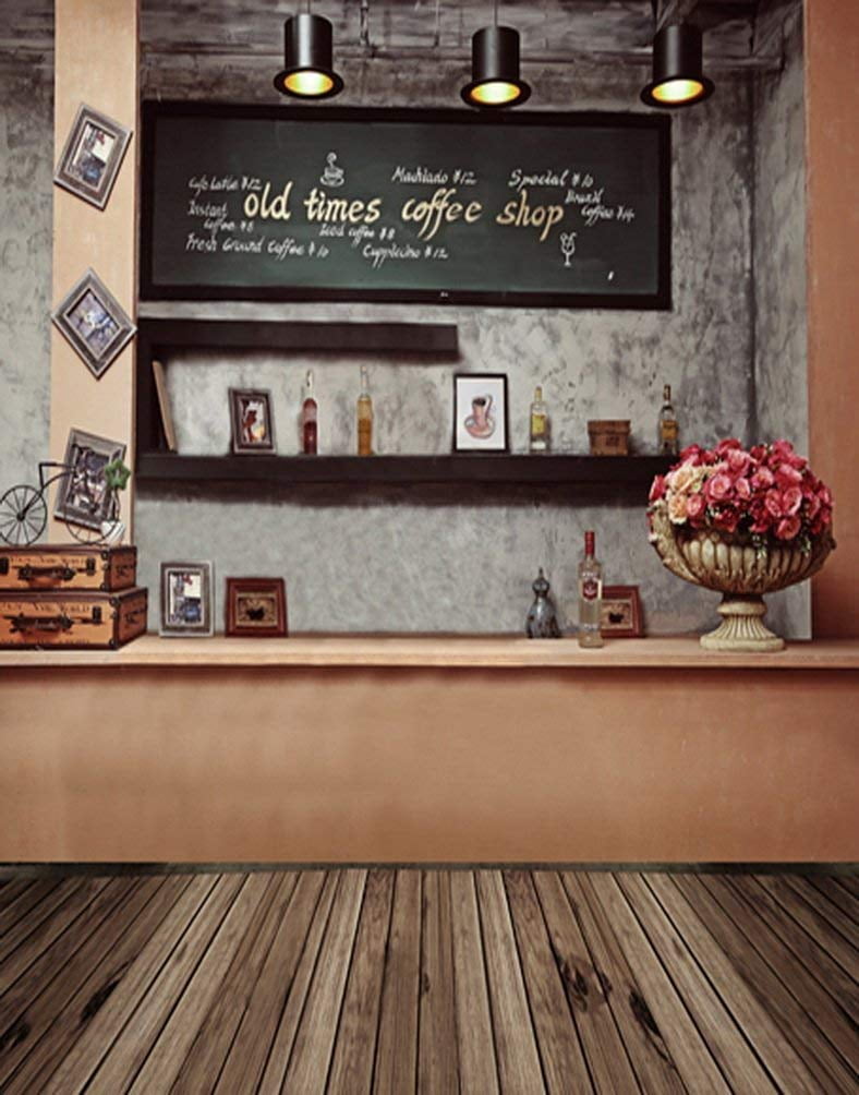 Coffee Shop Backdrop