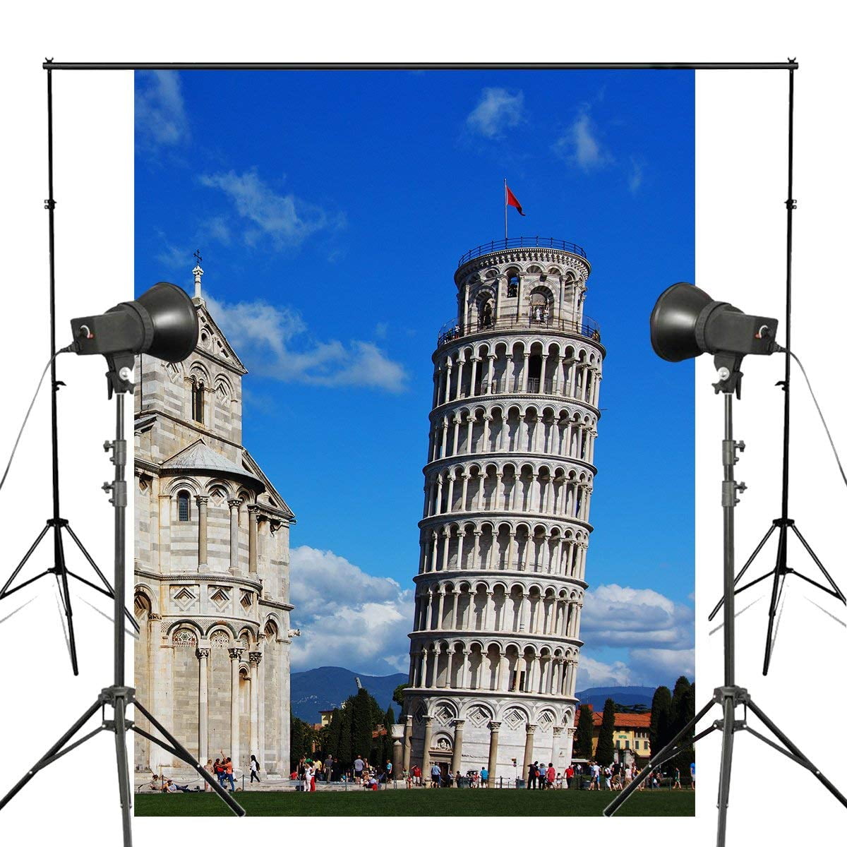 ABPHOTO Polyester 5x7ft European Building Photography Background Italy ...