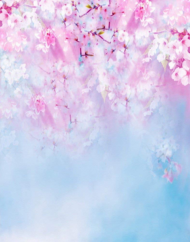 ABPHOTO Polyester 5x7ft Floral Photography Backgrounds Photo Booth ...