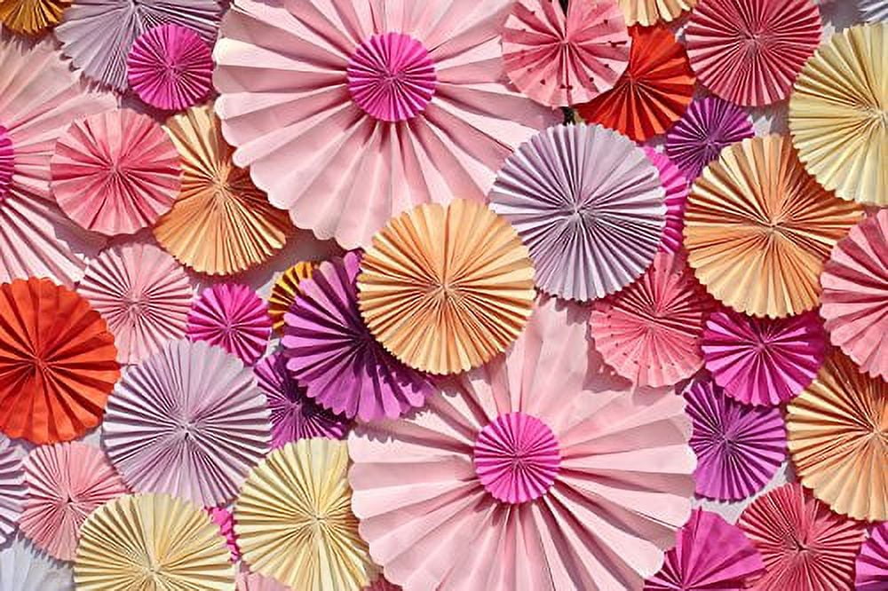 ABPHOTO Polyester 5x7ft Flower Backdrop Photography Backdrops ...