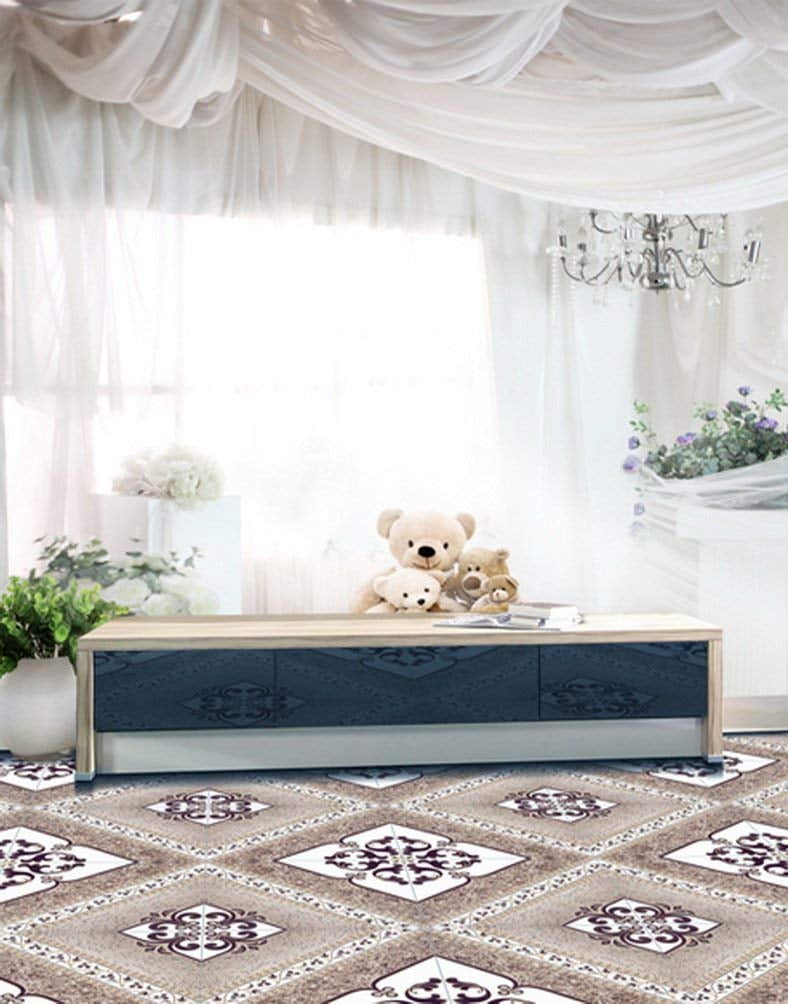 ABPHOTO Polyester 5x7ft Flowers Living Room Cute Bear Photography ...