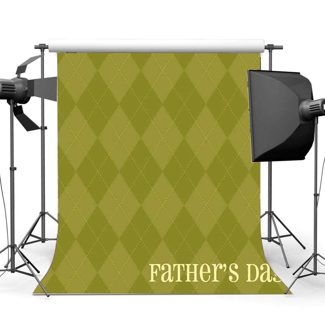 ABPHOTO Polyester 5x7ft Happy Father's Day Backdrop I Love You Father ...