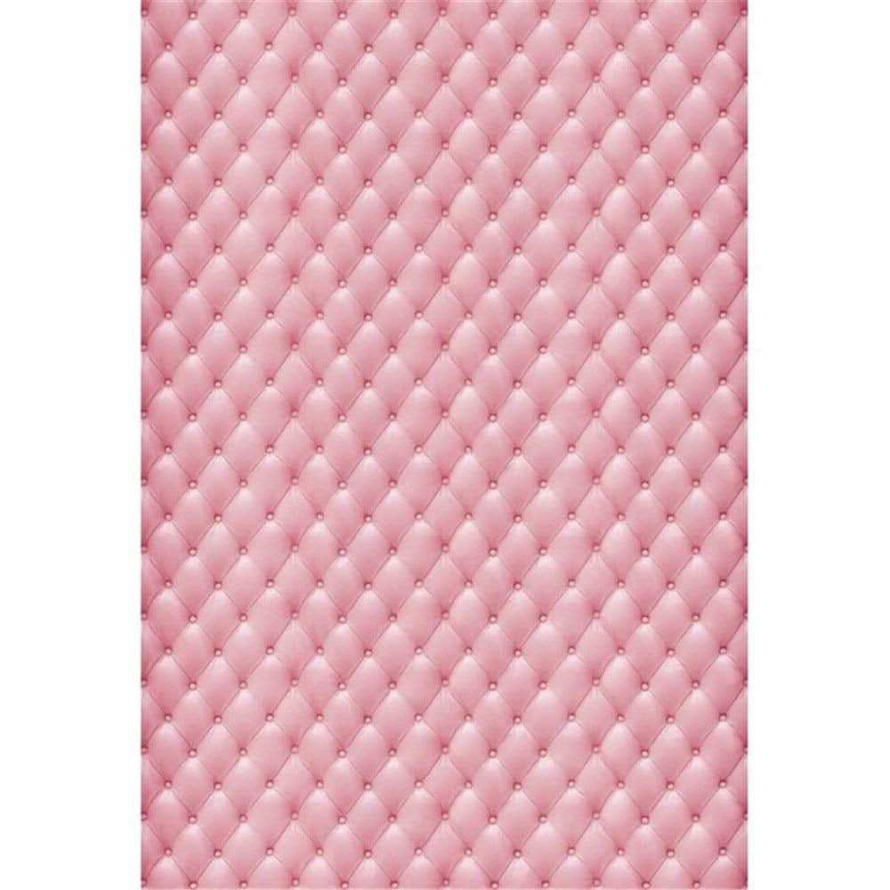 ABPHOTO Polyester 5x7ft Light Pink Photography Background Headboard ...