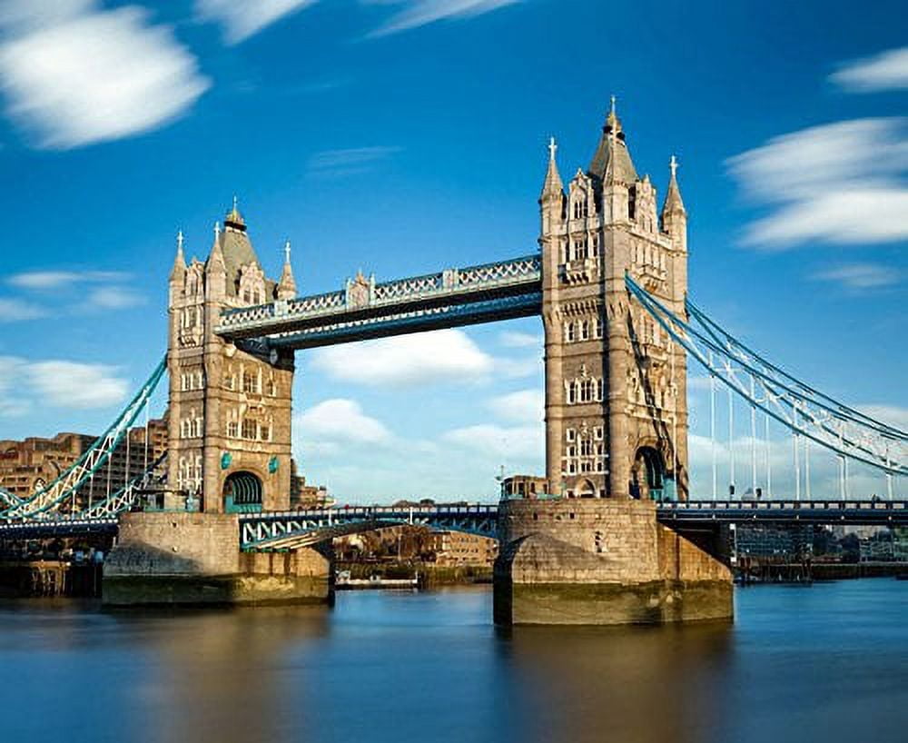 ABPHOTO Polyester 5x7ft London Bridge Photography Studio Backdrop ...