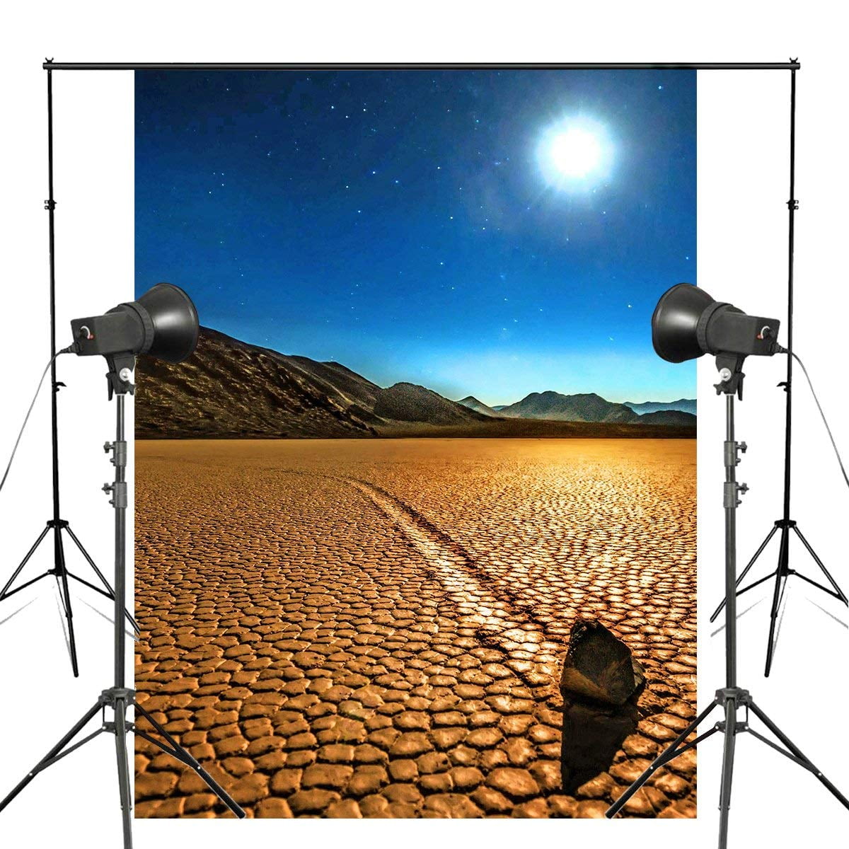 ABPHOTO Polyester 5x7ft Move the Stone Photography Background ...