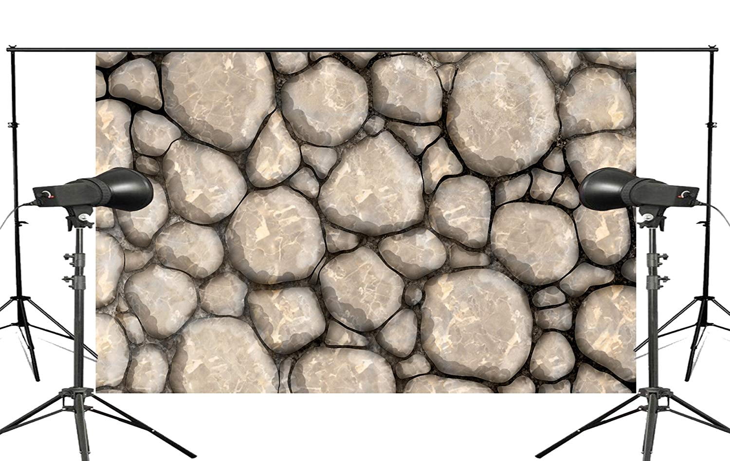 ABPHOTO Polyester 5x7ft Original Stone Wall Photography background ...