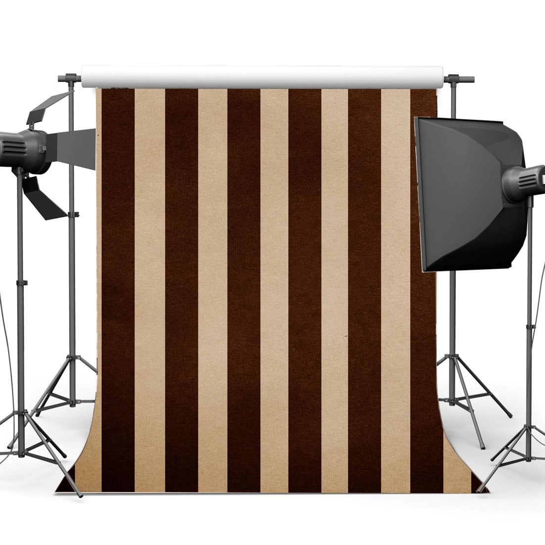 ABPHOTO Polyester 5x7ft Photography Backdrop Cartoon Colorful Stripes ...