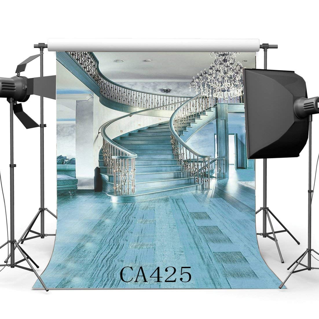 ABPHOTO Polyester 5x7ft Photography Backdrop European Luxury Palace ...