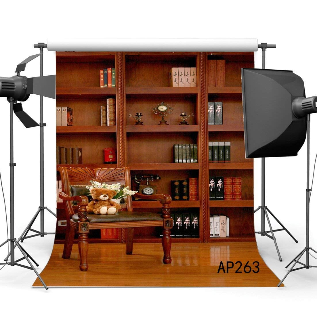 ABPHOTO Polyester 5x7ft Photography Backdrops Fancy European Interior ...