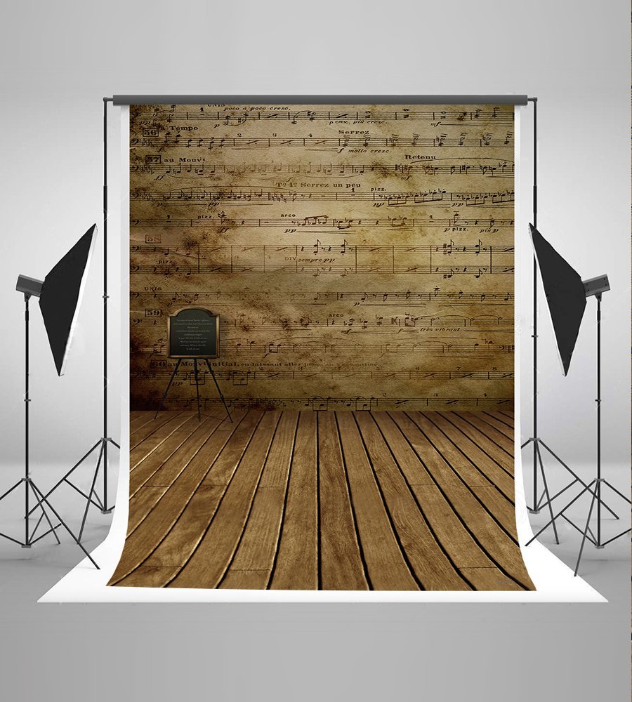 ABPHOTO Polyester 5x7ft Retro Style Photography Backdrops Winkle Free ...