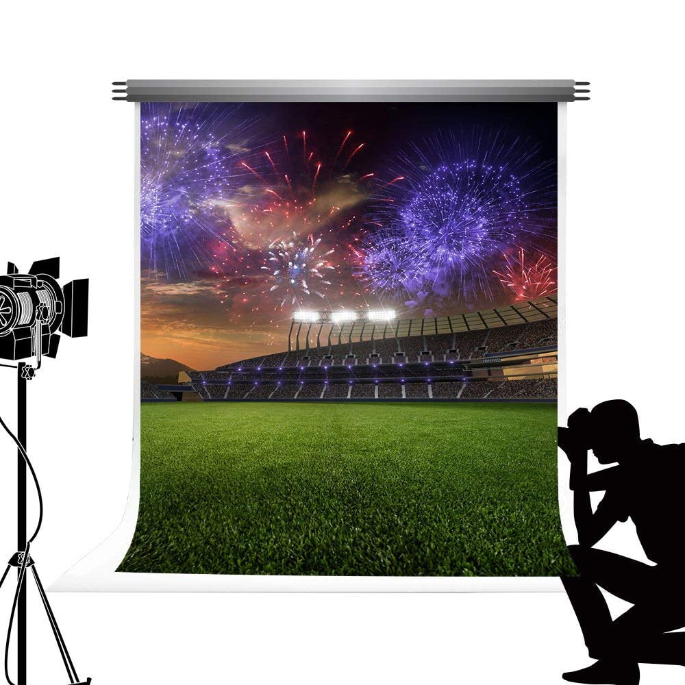 ABPHOTO Polyester 5x7ft Sports Stadium Backdrops for Photography ...