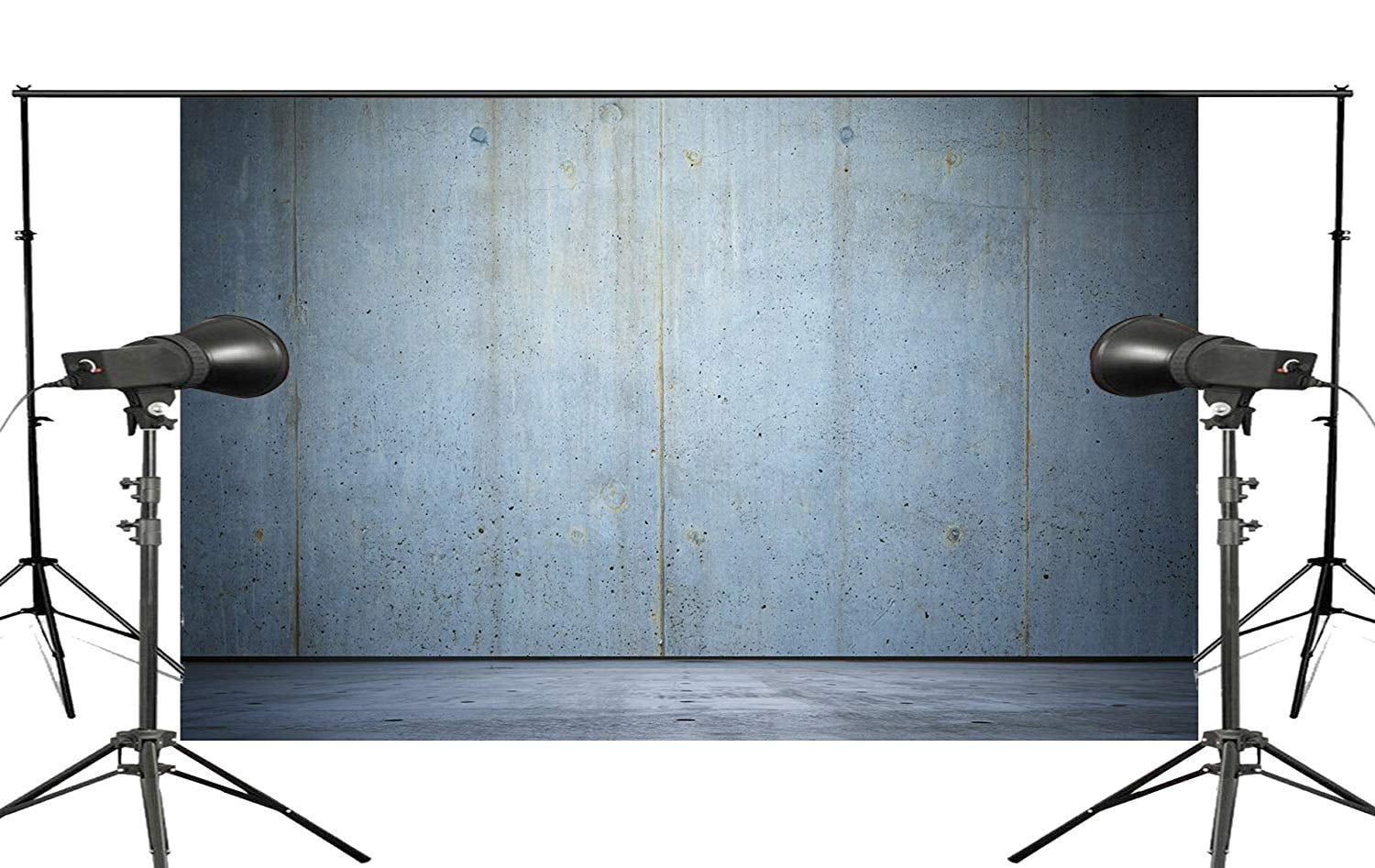 ABPHOTO Polyester 5x7ft Stone Photography Background Blue Photo ...