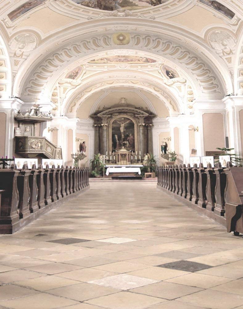 ABPHOTO Polyester 5x7ft Wide Church Photography Backdrops Photo Props ...