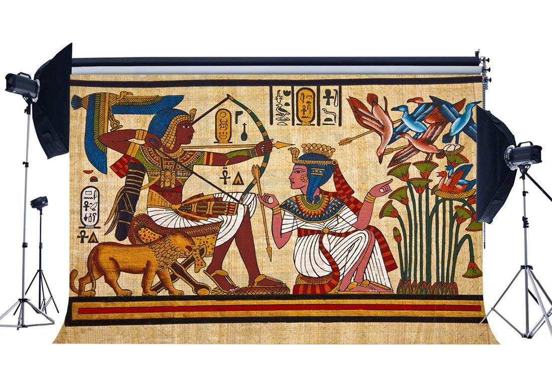 ABPHOTO Polyester 7x5ft Ancient Egyptian Backdrop Shabby Old Egypt ...