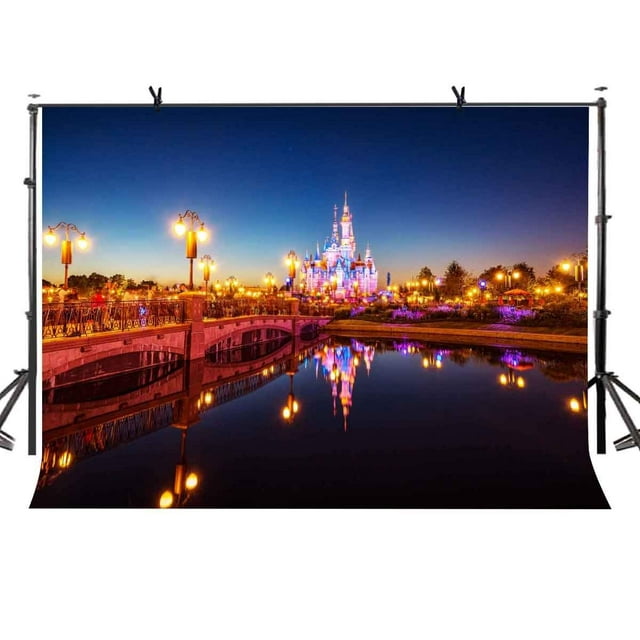 ABPHOTO Polyester 7x5ft Backdrop Beautiful Night Photography Background ...