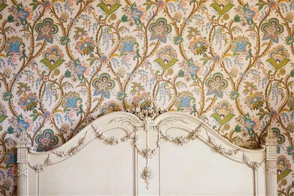 ABPHOTO Polyester 7x5ft Exquisite Wooden Headboard Backdrops for Photo ...