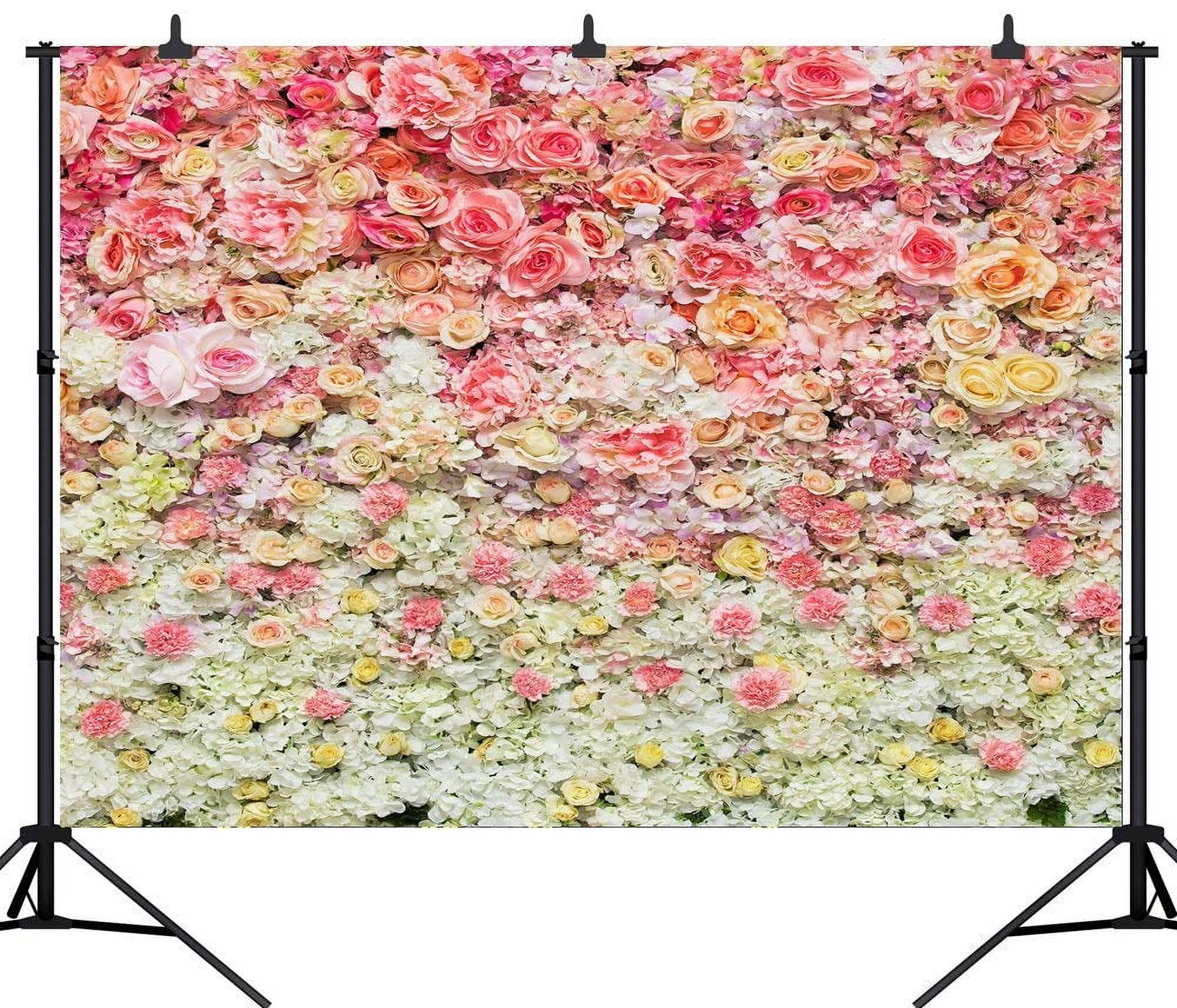 ABPHOTO Polyester 7x5ft Flower Photography Backdrop Photo Background ...