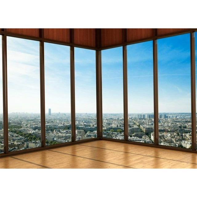 ABPHOTO Polyester 7x5ft Interior Office Room Backdrop New York ...