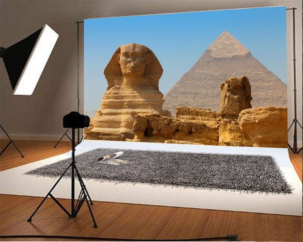 ABPHOTO Polyester 7x5ft Photography Backdrop Ancient Egypt Sphinx Photo ...
