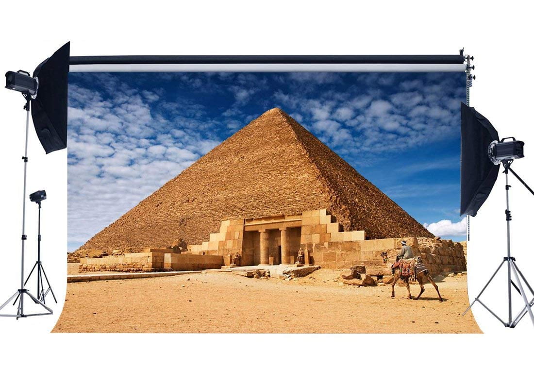 ABPHOTO Polyester 7x5ft Pyramid Backdrop Ancient Egyptian Backdrops ...