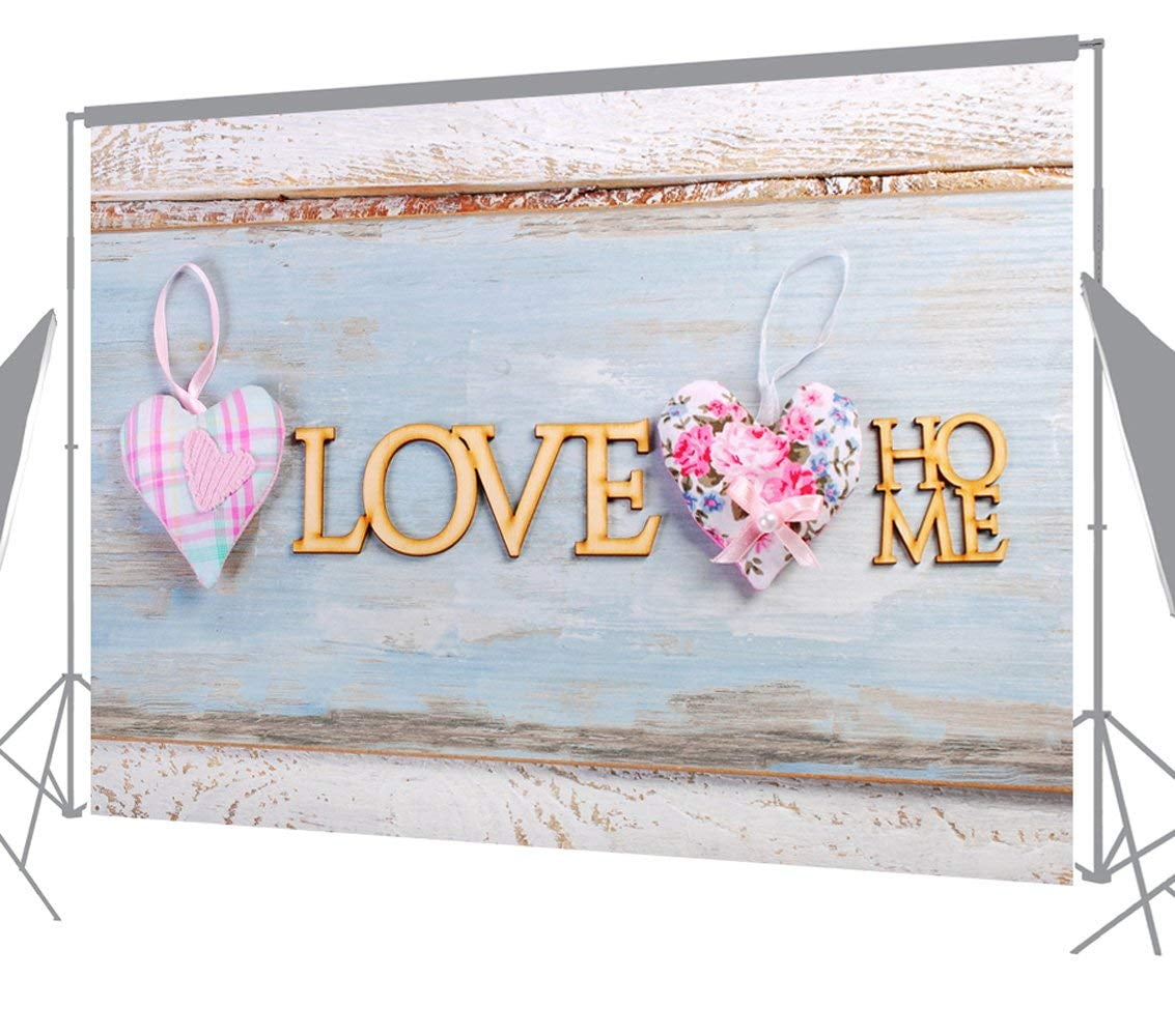 ABPHOTO Polyester 7x5ft Valentine's Day Theme Pictorial Cloth ...