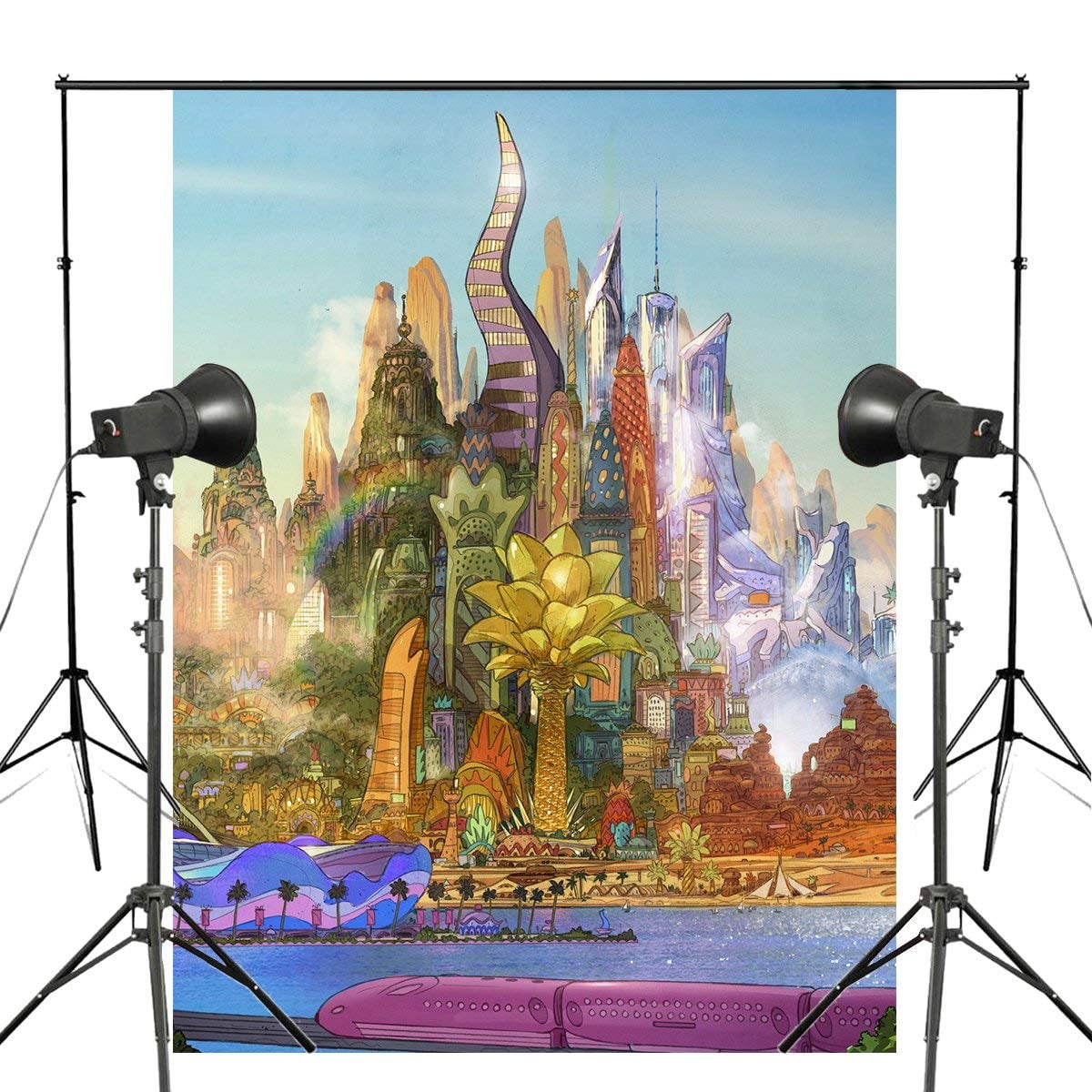 ABPHOTO Polyester Animation Photography Background Comedy Family Action ...