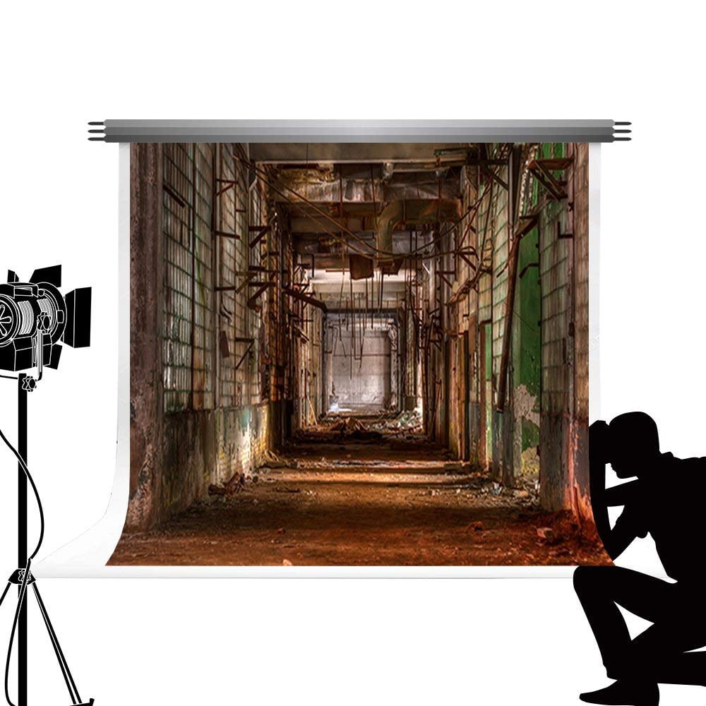 ABPHOTO Polyester Backdrop for Photography Old Factory Theme Photo ...