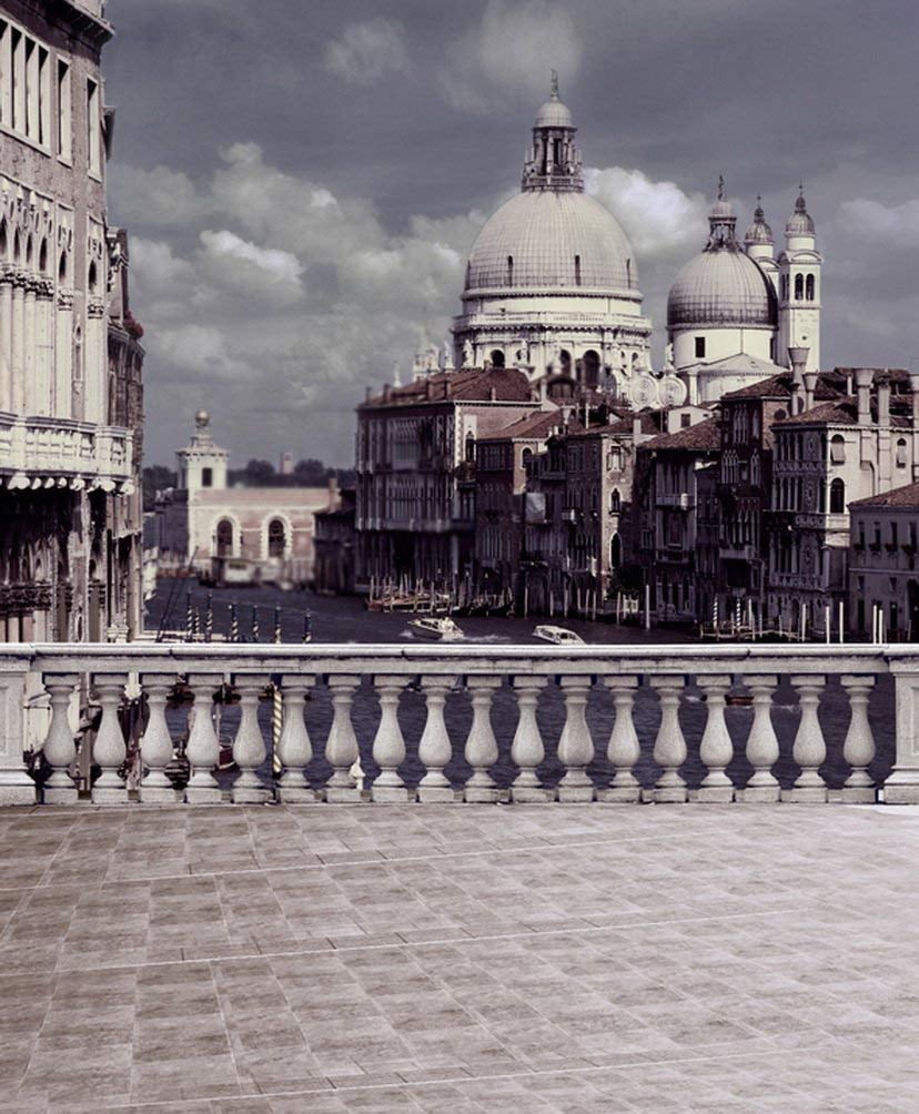 ABPHOTO Polyester Beautiful Buildings Photography Backdrops Photo Props ...