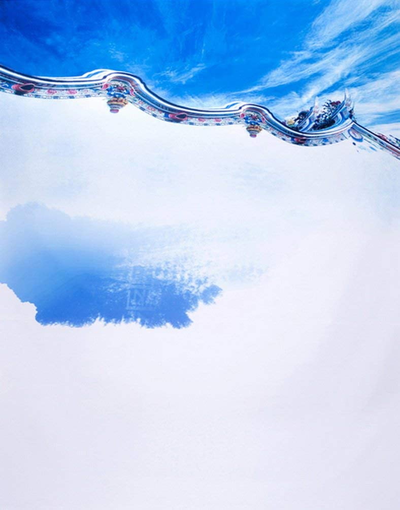ABPHOTO Polyester Blue Sky Photography Backdrops Photo Props Studio ...