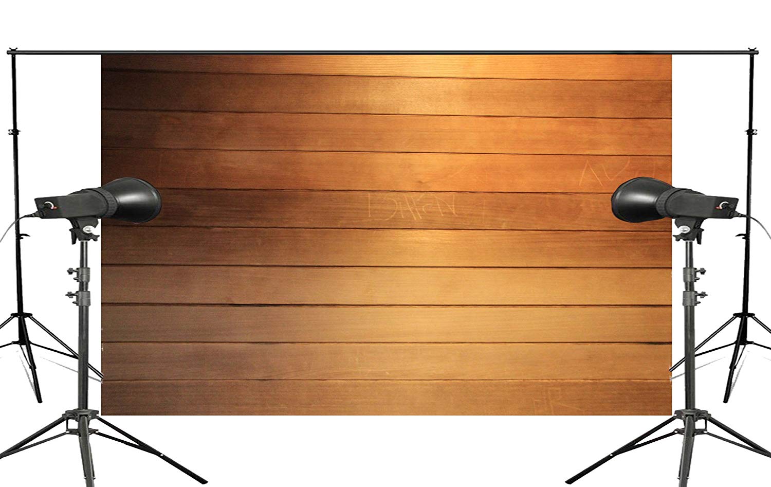 ABPHOTO Polyester Bright Wooden Floor Photography Background Studio ...
