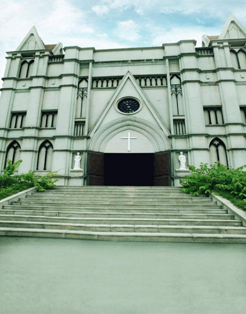 ABPHOTO Polyester Church Photography Backdrops Photo Props Studio ...