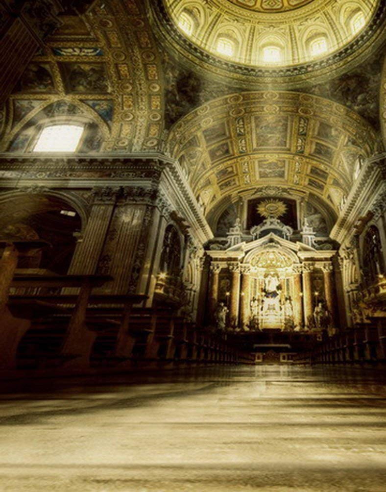 ABPHOTO Polyester Church Photography Backdrops Photo Props Studio ...