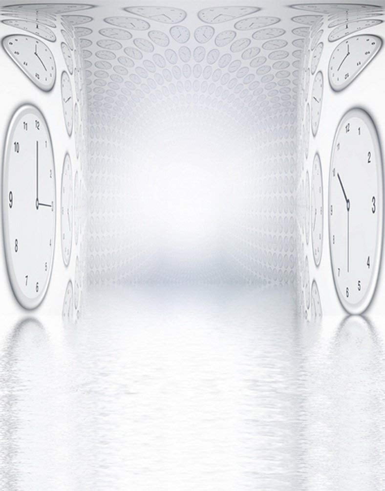 ABPHOTO Polyester Clocks Photography Backdrops Photo Props Studio ...