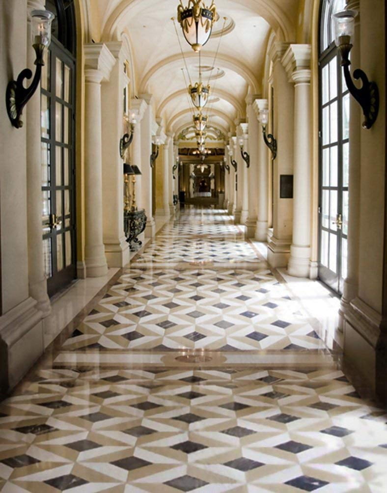 ABPHOTO Polyester Corridor Photography Backdrops Photo Props Studio ...