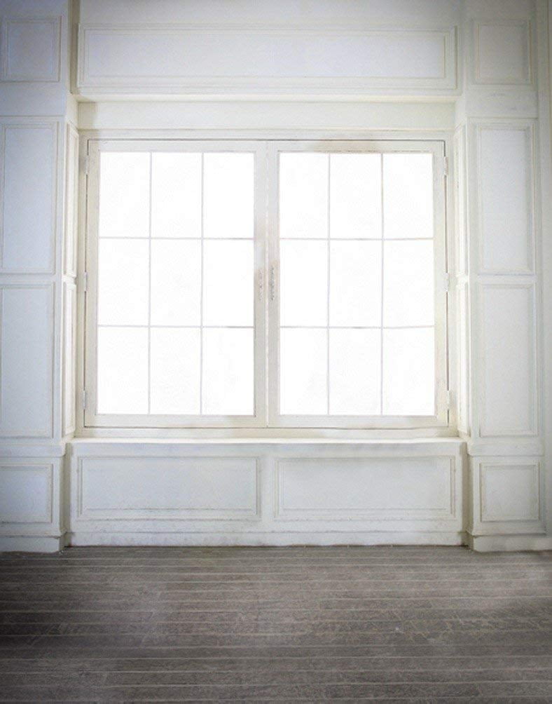 ABPHOTO Polyester Indoor Photography Backgrounds Window Wall Floor ...