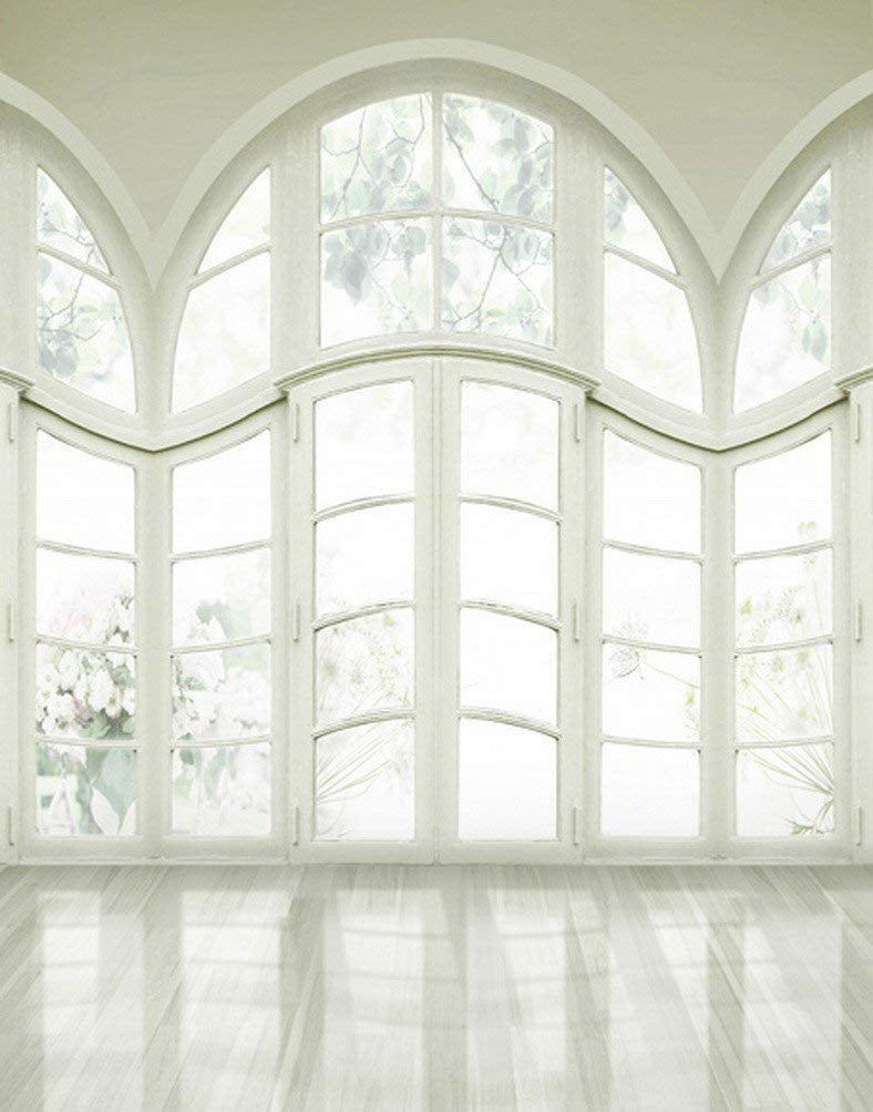 ABPHOTO Polyester Indoor Photography Backgrounds Window Wall Floor ...