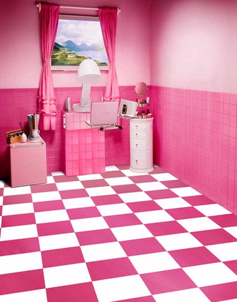 ABPHOTO Polyester Pink Room Photography Backdrops Photo Props Studio ...