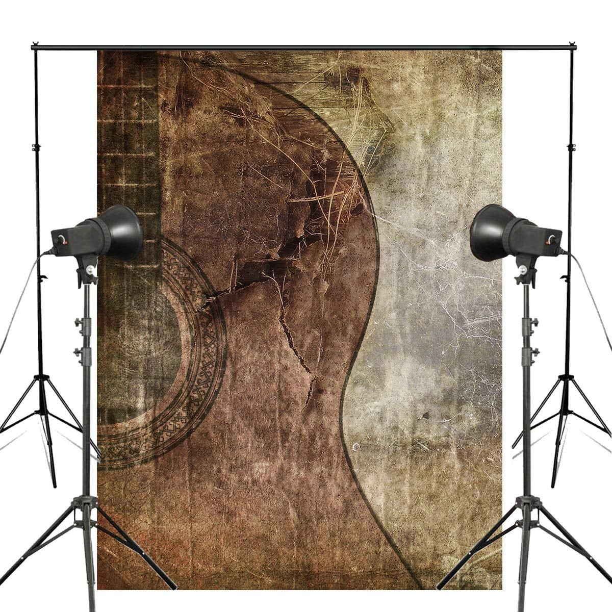 ABPHOTO Polyester Retro Photography Background Shabby Backdrop Studio ...