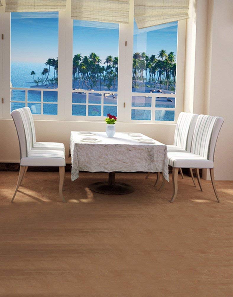 ABPHOTO Polyester Sea Coconut Photography Dinning Room Backdrops Photo ...