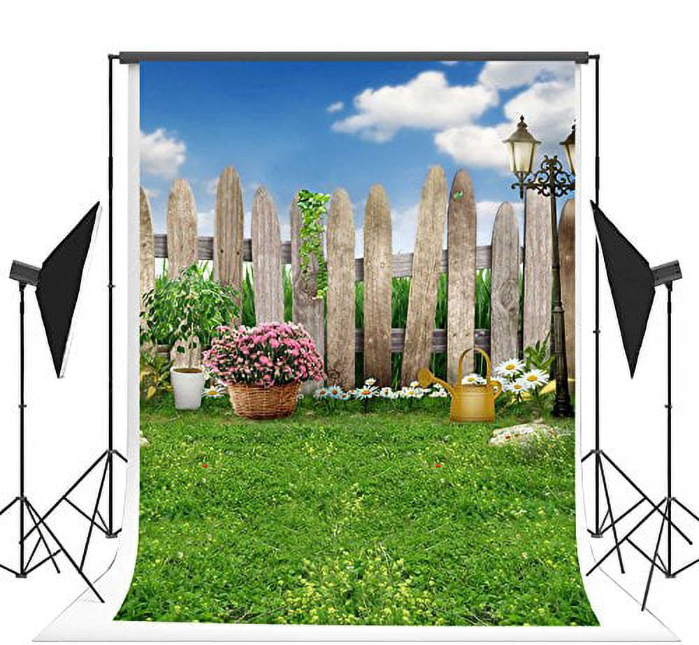 ABPHOTO Polyester Spring Photo Booth Backdrop Easter Background for ...