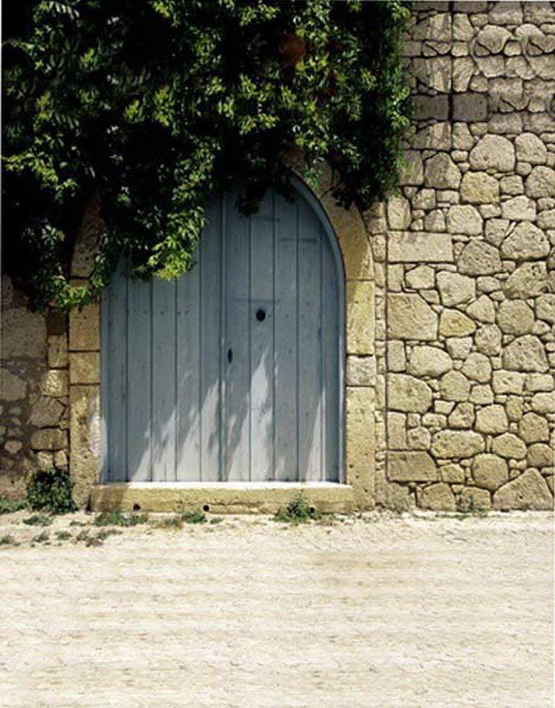 ABPHOTO Polyester Stone House Photography Backdrops Photo Props Studio ...