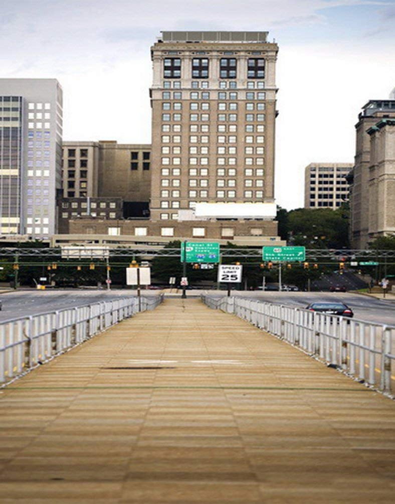 ABPHOTO Polyester Street Building Photography Backdrops Photo Props ...