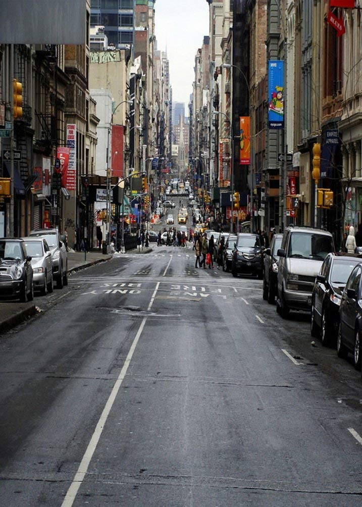 ABPHOTO Polyester Street View Building Photography Backdrops Photo ...