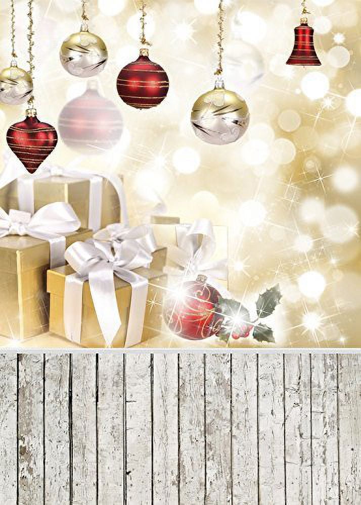 ABPHOTO Polyester Studio Christmas Backdrop Photography Prop Xmas Photo ...