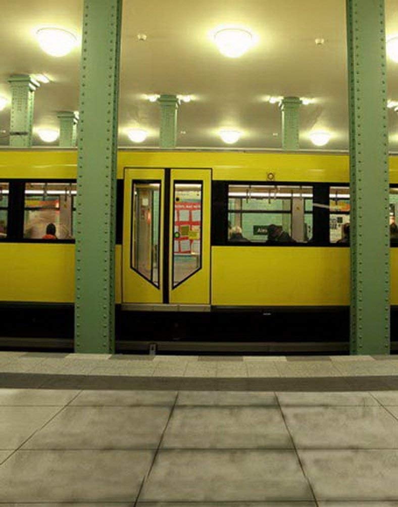 ABPHOTO Polyester Subway Photography Backdrops Photo Props Studio ...