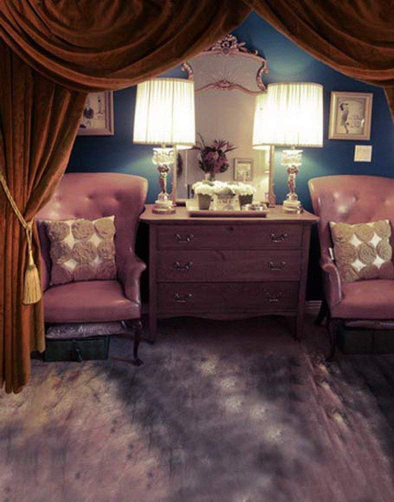 ABPHOTO Polyester Vintage Living Room Chair Photography Backdrops Photo ...