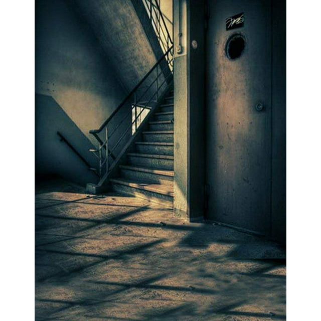 ABPHOTO Polyester Vintage Stair Photography Backdrops Photo Props ...